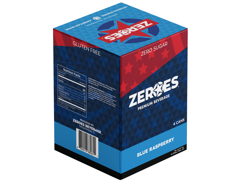 Blue Raspberry – ZEROES Beverage